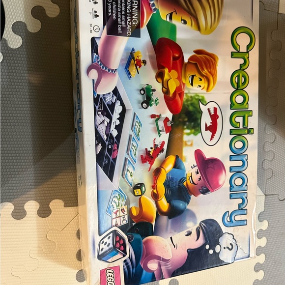 Lego | Other | Lego Creationary Game Red Blue Yellow | Poshmark